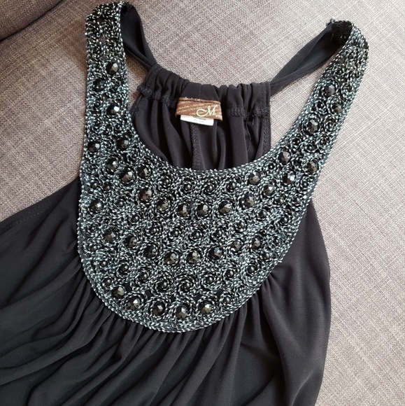 Dresses | Jeweled Neck Cocktail Or Evening Dress | Poshmark